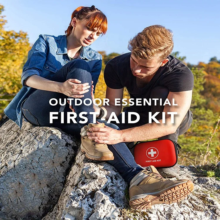 101 PCS Mini EVA First Aid Kit Box - Waterproof & Portable