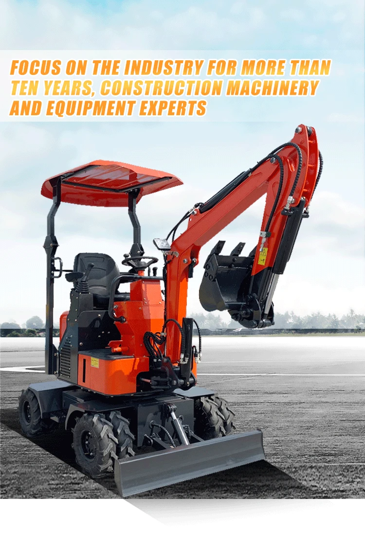 1.2 Ton Mini Hydraulic Crawler Excavator Brand New Machine Mini Earth ...