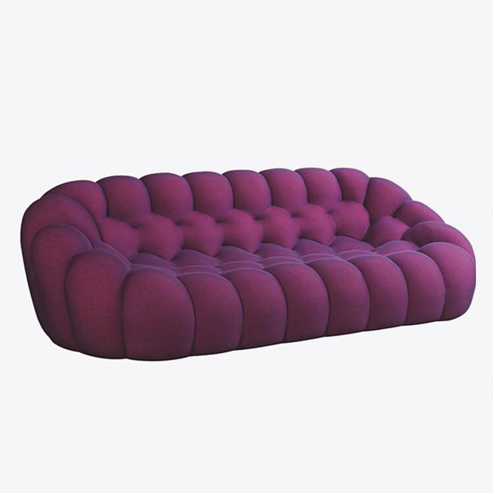Modern Luxury Curved Honeycomb Colorful Bubble Sofa Designer Set For ...