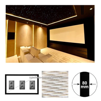 120 Inch Projector Screen Acoustic Transparent Screen Cinema Screen ...