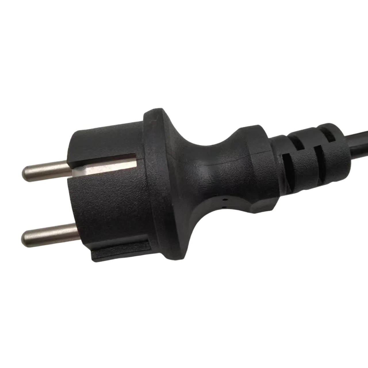16A 250V 2Pin Eu Plug with Spring Wire Extension Power Cord With 3 Wire ...