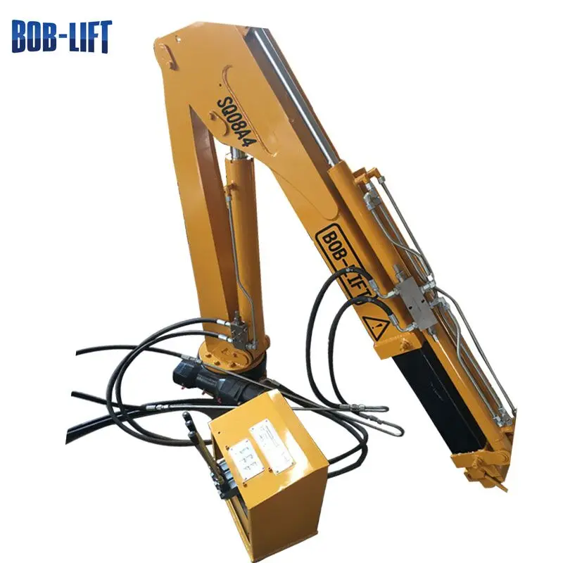 Alibaba.com: 1 Ton Knuckle Boom Mini Pickup Brick Grabber Crane ...