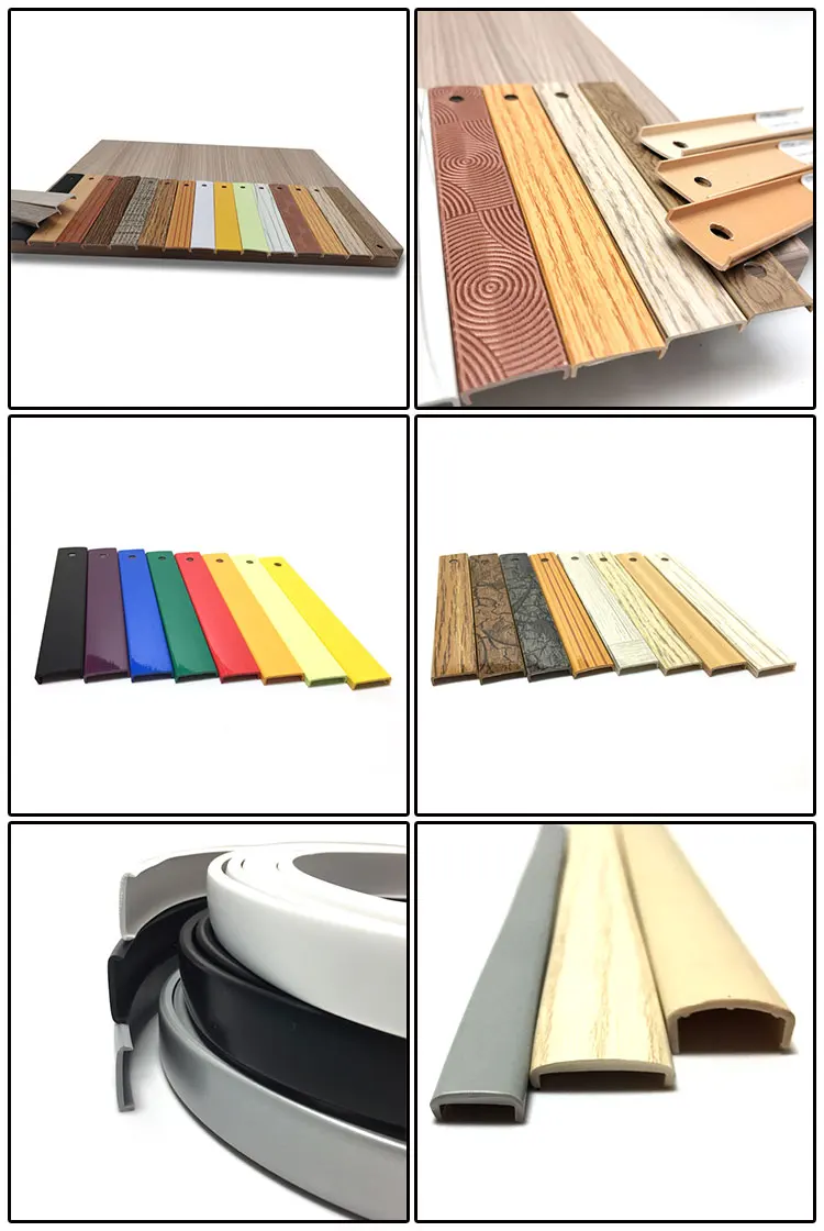 White And Black Pvc U Shape Edge Banding Trim Shanghai Factory - Buy ...