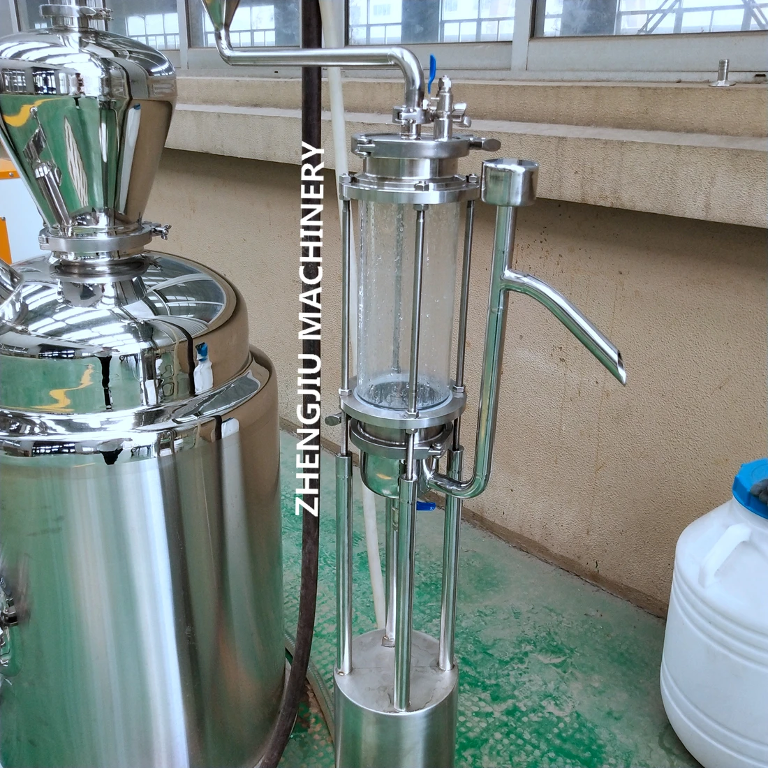 Essential Oil Distiller Large Capacity 50L Flower Steam Distillation ...