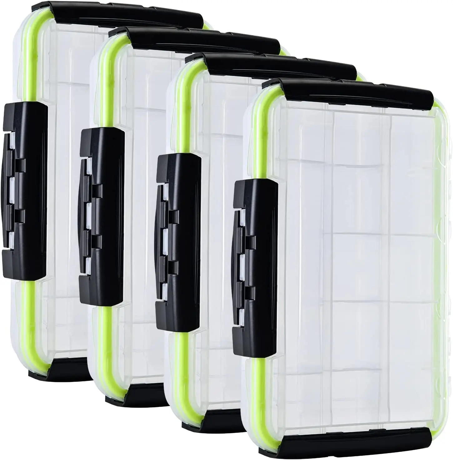 Waterproof Tackle Box Floating Airtight Stowaway Lure Box With ...