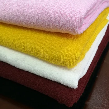 Double-faced Terry Fabric Roll Organic Woven Cotton Microfiber Bath ...