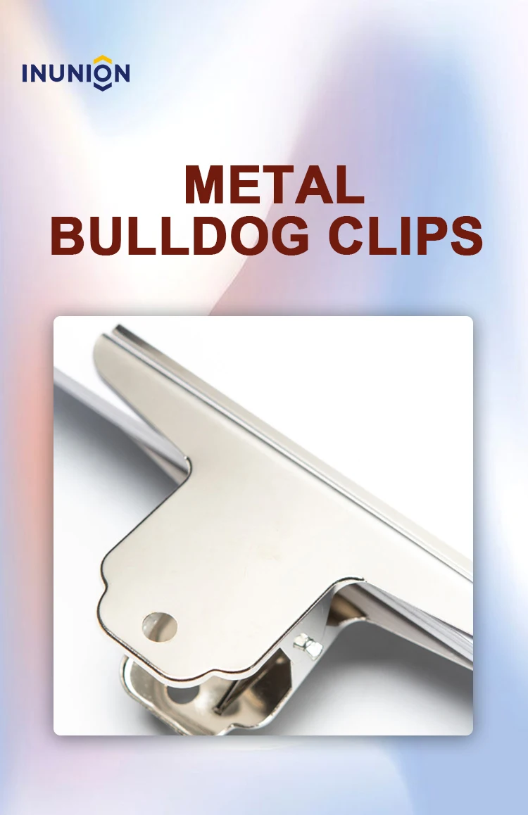 Sliver Color Metal Large Metal Hinge Clips For Office - Buy Metal Clip ...