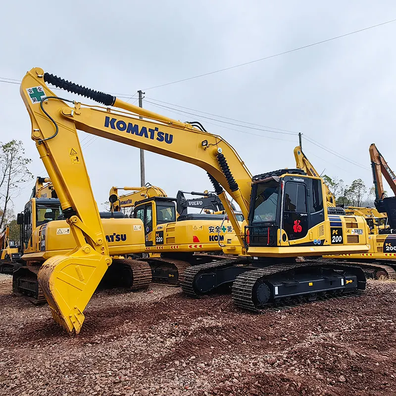 Used Komatsu PC200-8 Excavator - 1000 Hours, Hydraulic Crawler