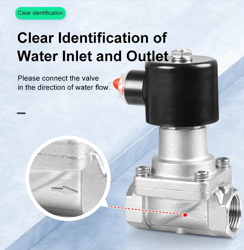 Flange Connection Ac220v 304 Stainless Steel Steam Engine Piston ...