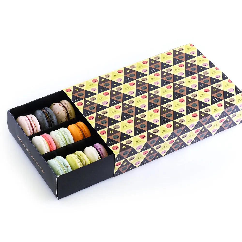 Custom Crepe Slide Box Trays for Bakery & Gift Packaging