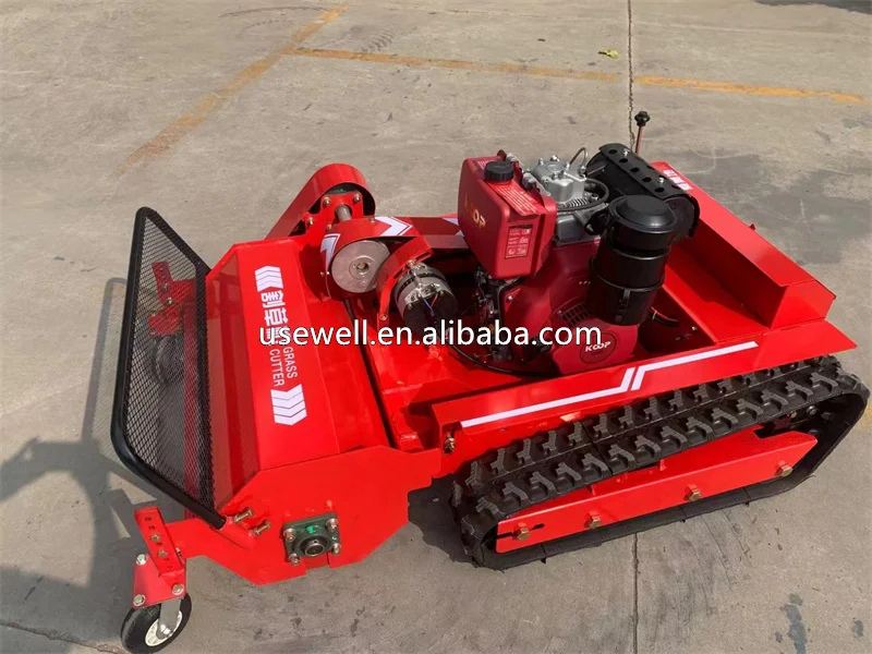 Fully Automatic Remote Control Intelligent Crawler Orchard Grass Smart ...