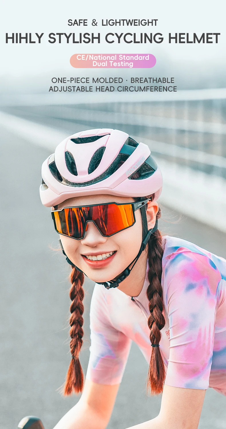 ROCKBROS High Quality Pneumatic Helmet Sports Road Mountain Bicycle ...