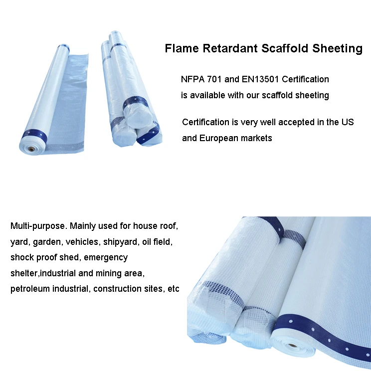 Scaffold Leno Tarp String Reinforced Poly Pe Tarpaulins For ...