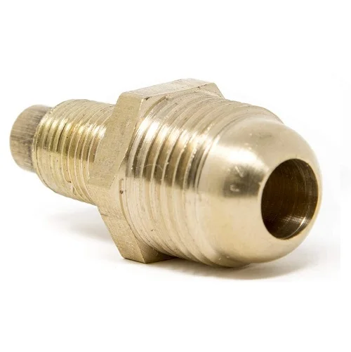 Adjustable Regulator Propane Orifice Connector Brass Tube Fitting 3/8 ...