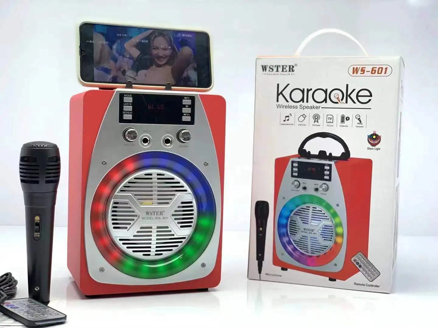 WSTER WS-601 Wireless Mini Speaker - Perfect Sound Portability