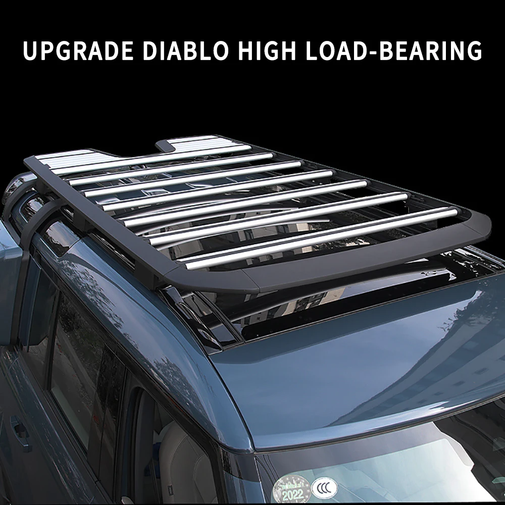 Aluminum Alloy Roof Rack Luggage Platform Tray Rooftop Luggage Rack ...