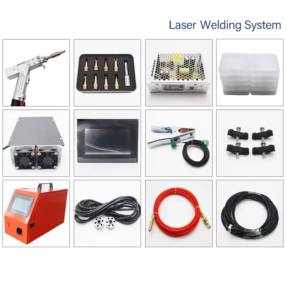 Handheld Soldador Tool Handheld Laser Welding Head Sup20t With Auto-wire Feeder 3 In 1 Laser ...