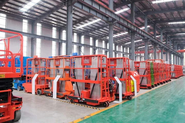 Portable 6m 8m Electric Self-propelled Mobile Aerial Working Platform ...