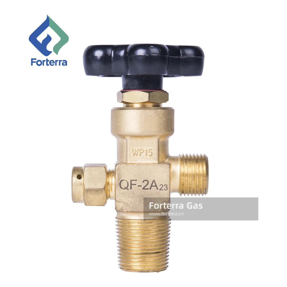 CGA320 CO2 Gas Cylinder Valve - 15mpa Brass for Industrial