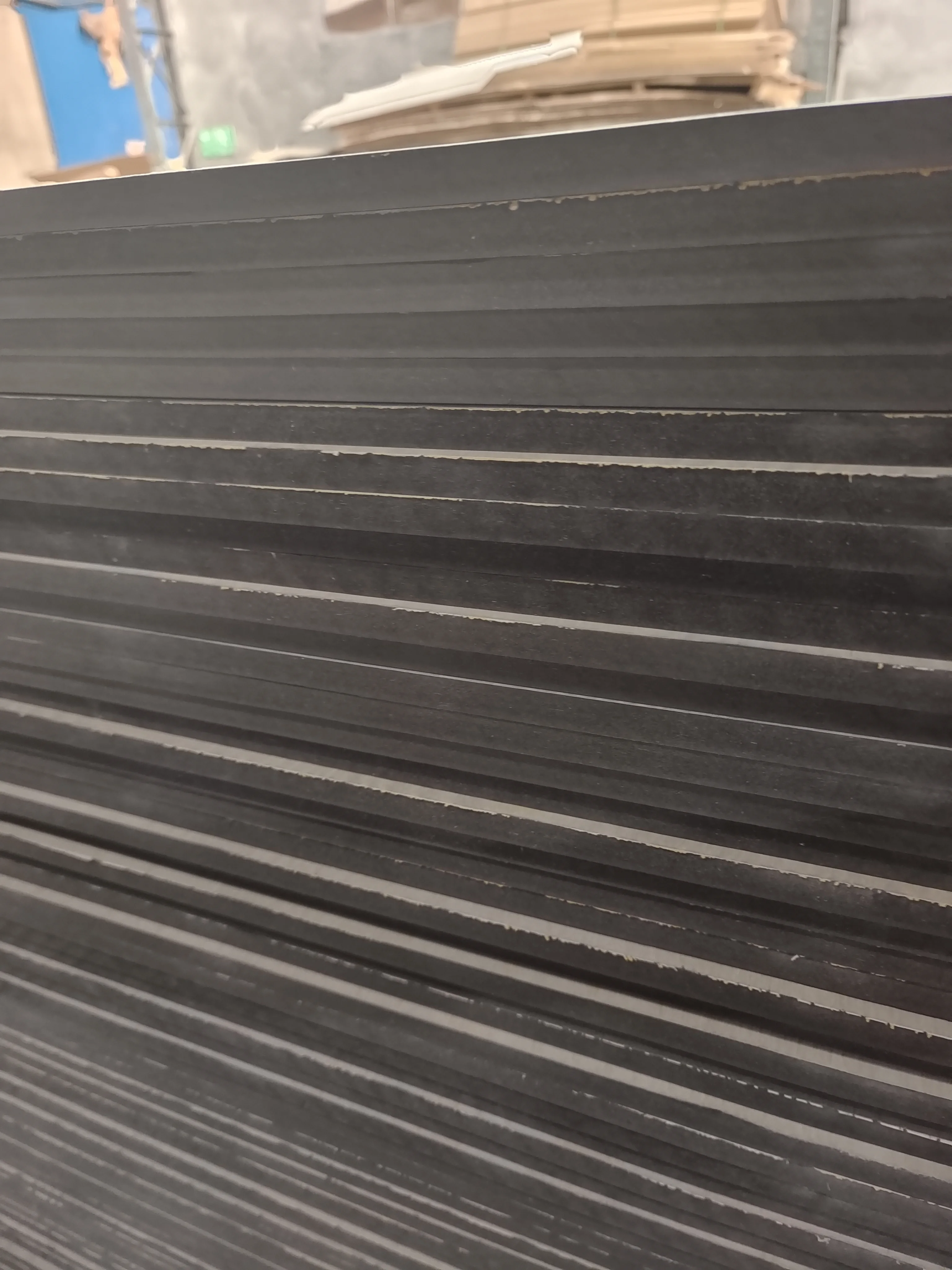 6mm Black Mdf Waterproof Black Mdf Hmr Core Board For Furniture And ...