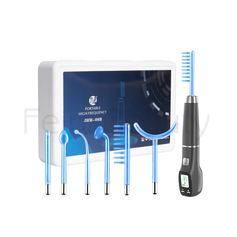 2022 Newest High Frequency Facial Therapy Wand Machine Ozone Acne ...