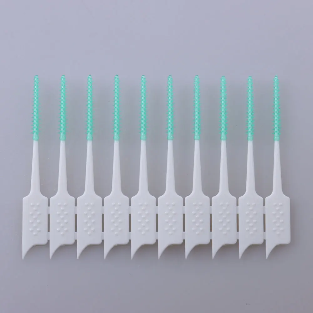 Customized Interdental Brush Toothpick - Soft Rubber