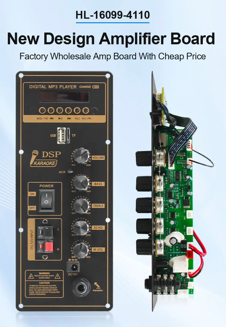 Active Speaker Amplifier Module - 30W Powered Speaker with Trolley ...