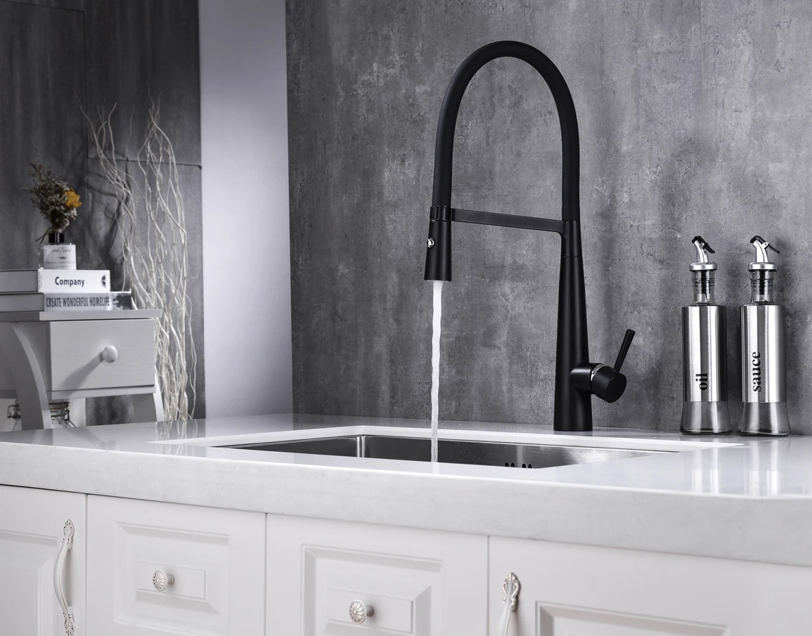 Functional Modern Kitchen Faucet Golden Luxury Kitchen Tap High Grade ...