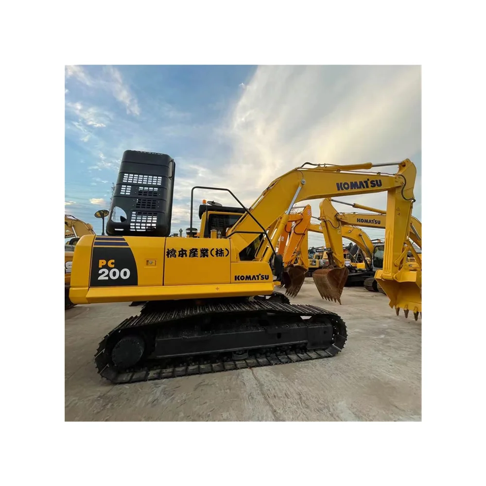 Used Excavators 200-8 200 200 Hydraulic Crawler Excavator 20ton - Buy ...