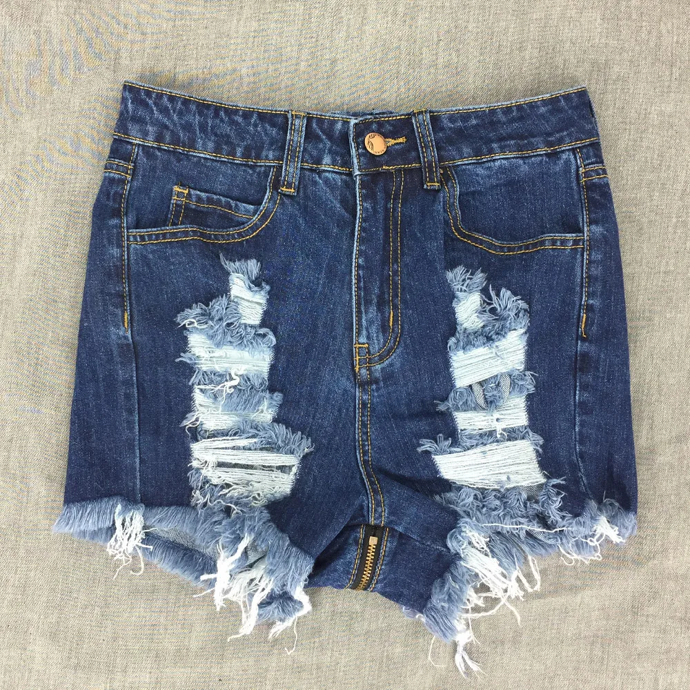 Casual Women's Fashion Jeans Shorts Back Zipper All Matching Casual ...