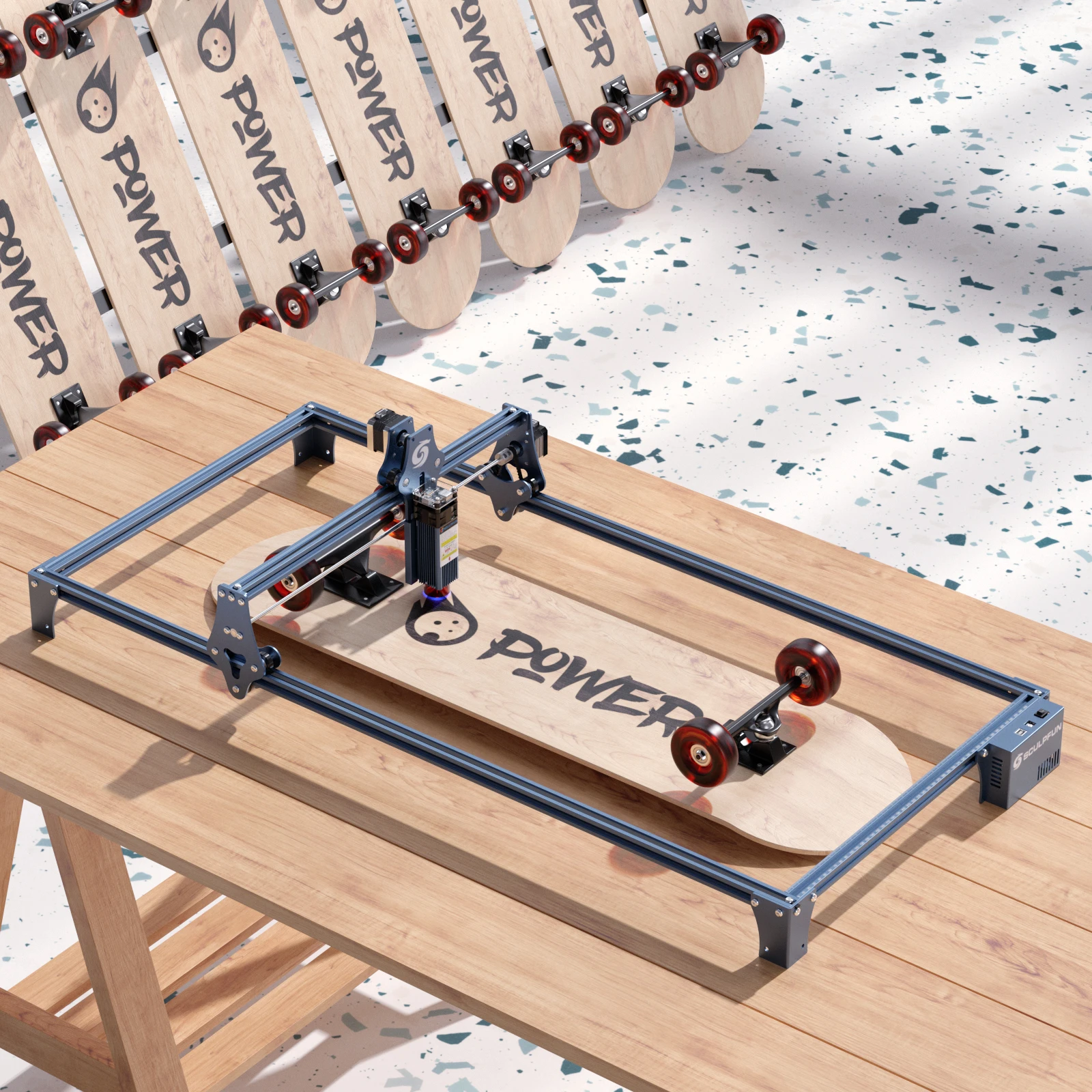 SCULPFUN S9 Expansion Kit - Expand Your Laser Engraving Area