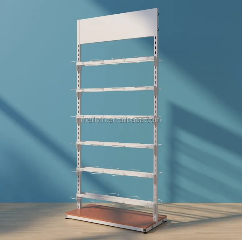 Retail Shop Basketball Metal Display Holders Floor Stand Ball Display ...