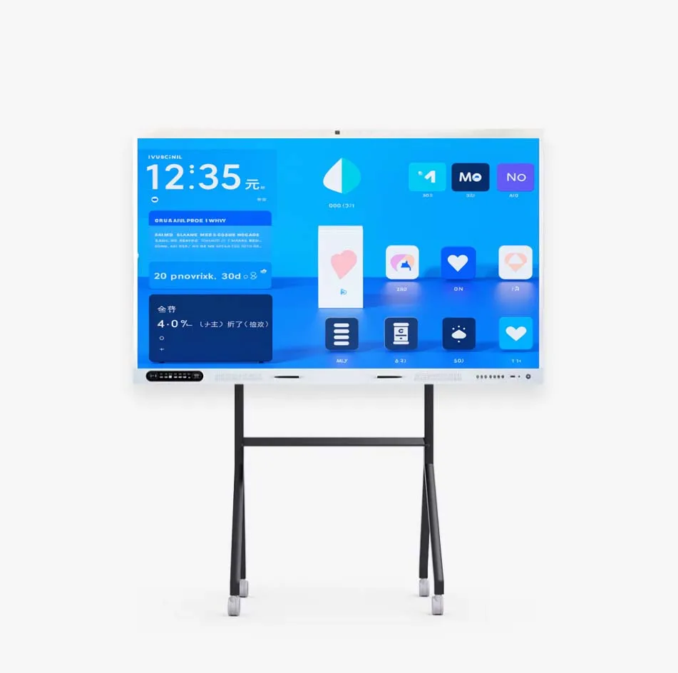 65-inch 4k Android Smart Tv With 3840*2160 Display Large Interactive Whiteboard For Meetings ...