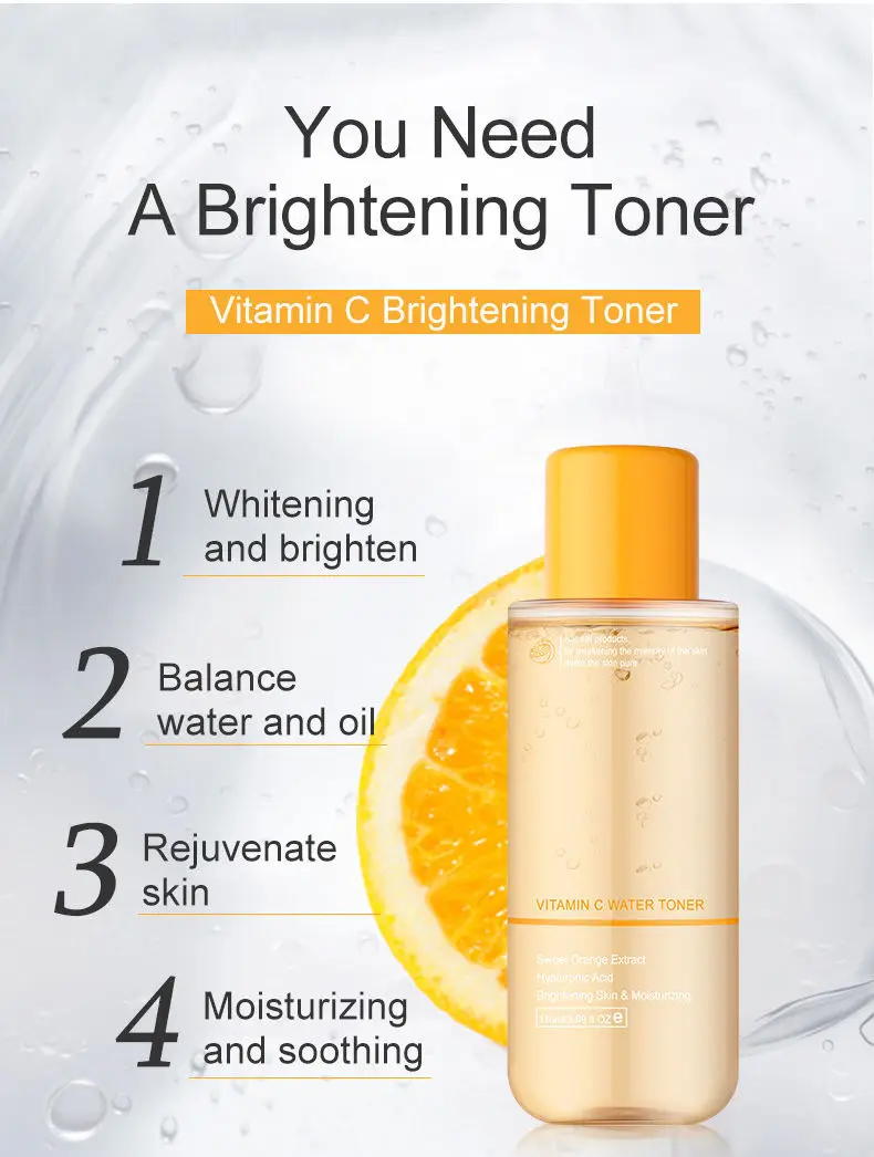 Wholesale Private Label Skin Care Face Toner Moisturizing And Whitening ...