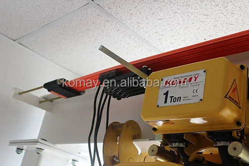 KOMAY Seamless Safety Crane Conductor Rail - High-Tro-Reel Power System
