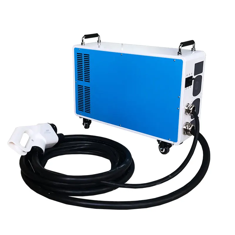 20kw Electway Movable Ev Charger Chademo Ccs Portable Ev Charger For Smart Electric Vehicle ...