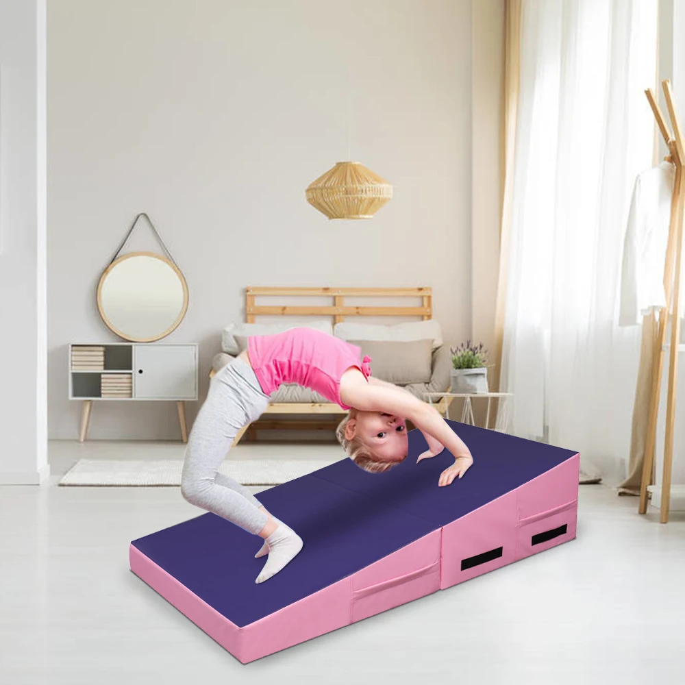 High Quality Folding Incline Wedge & Slope Mat Durable & Affordable Gym ...