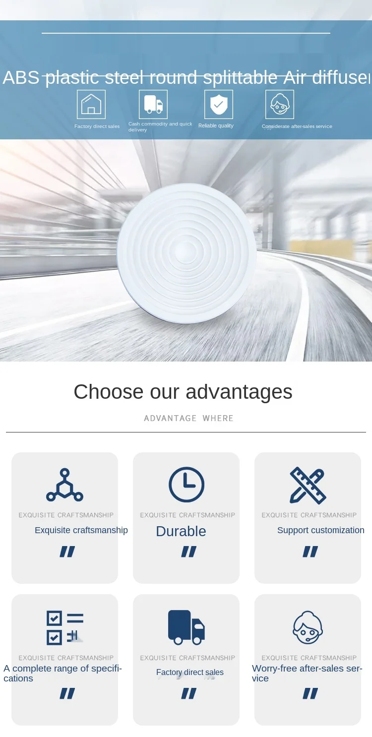 Round Ceiling Air Diffuser Plastic Air Louver - Buy Air Louver,Ceiling ...