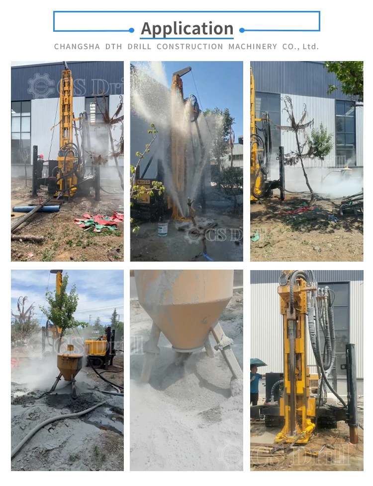 CSRC500 Exploration Mining Diamond Drilling Rig with Dust Collector