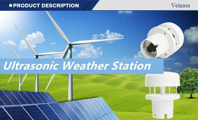 Veinasa-cxs02b Ultrasonic Anemometer - Precision Weather Station