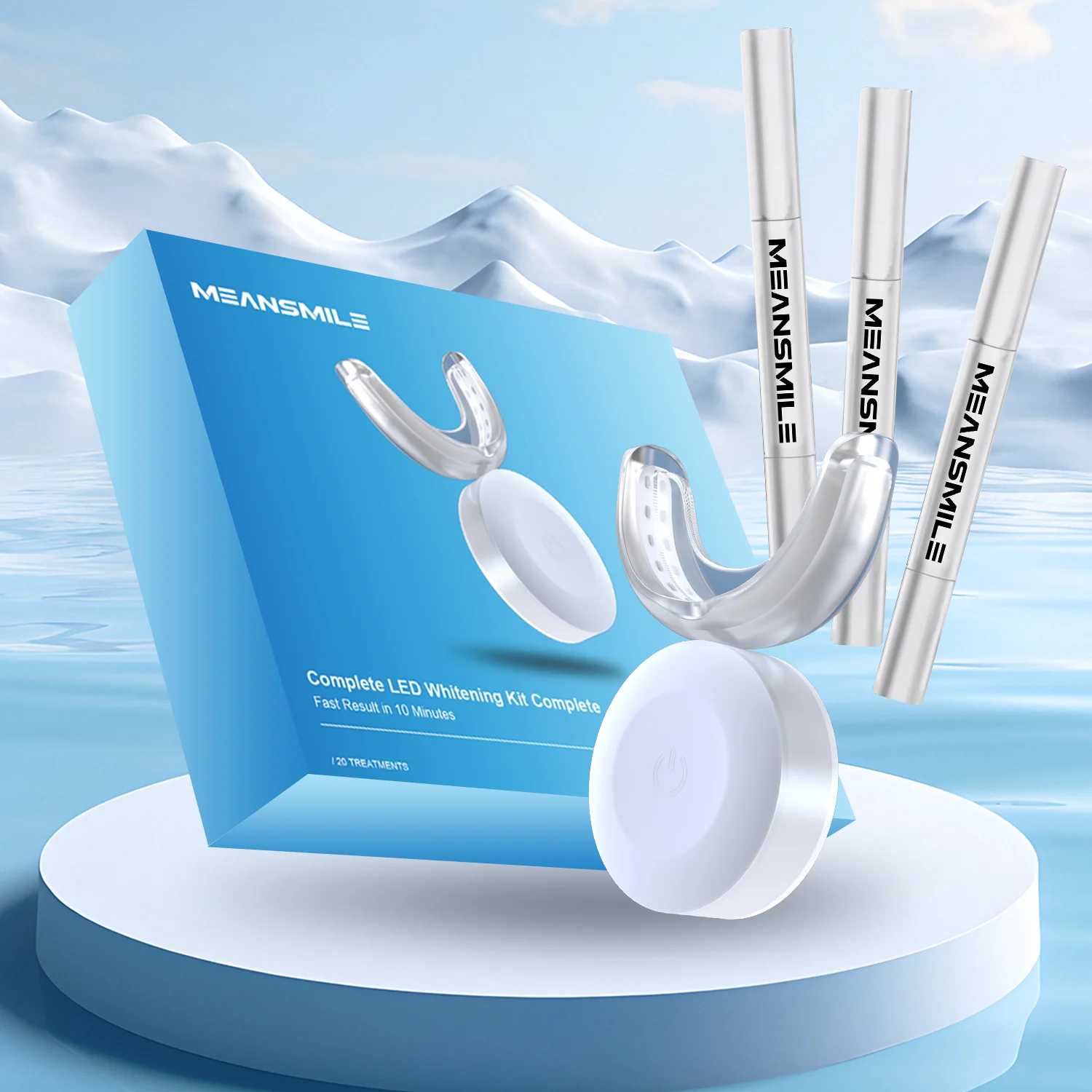 Hot Sale Whitening Teeth Food Grade LED Mouth Tray and Gel Pen Multi ...