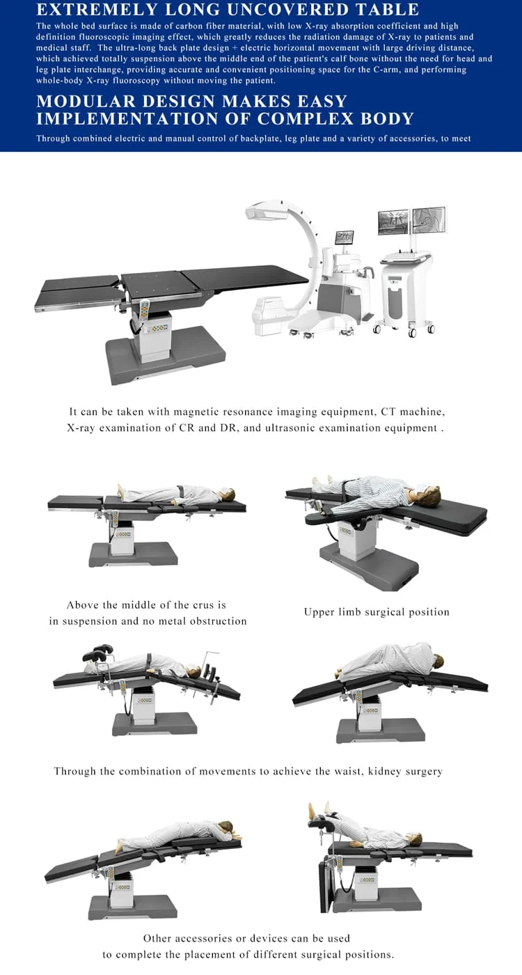 Multi-purpose Universal Surgical Bed Surgical Operating Table ...