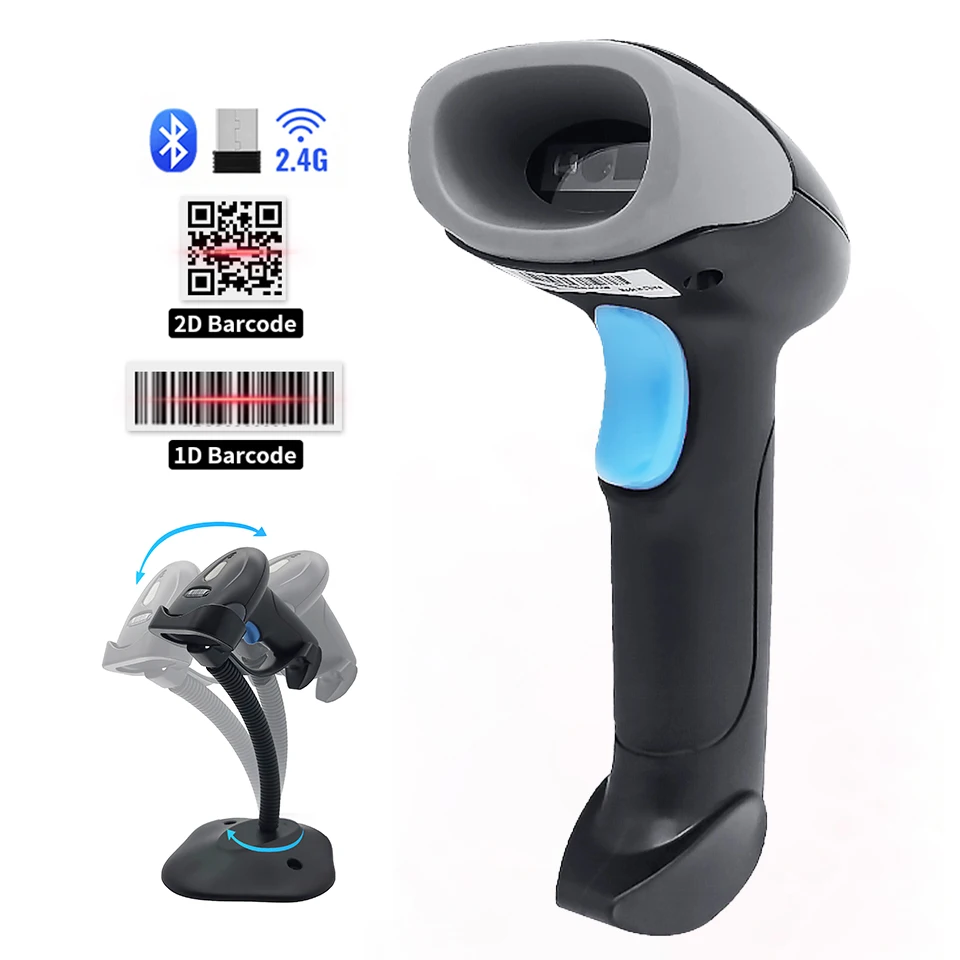 JR Handheld QR Code Scanner Android Barcode Scanner Gun 1D USB Handheld Barcode Scanner| Alibaba.com