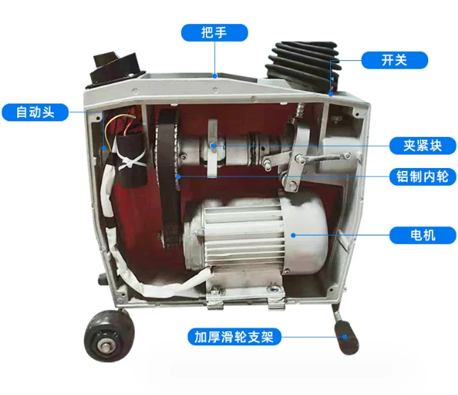 Portable Drain Pipe Cleaner Machine Drain Unclogging Machine For Sale ...
