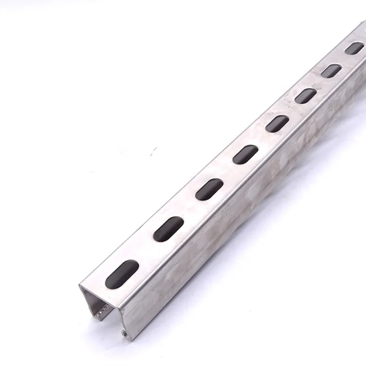 Common C Channel Sizes Deep Cold Pressed Steel 12 Foot Perforated ...