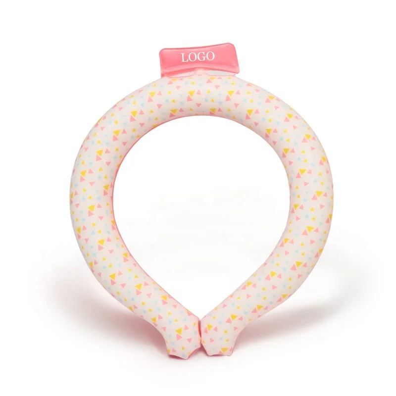 Reusable Automatic Ice Cooling Neck Wrap Portable Cooler Neck Ring Cold ...