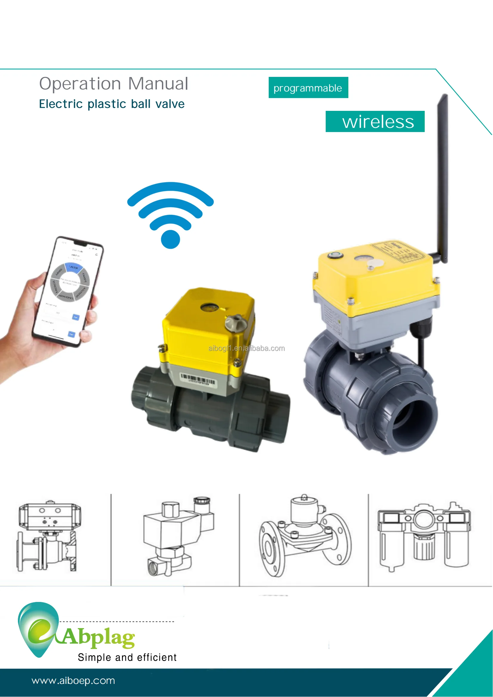 Water 3-Way Valve - Customized Electric Valve for Pools