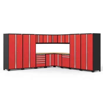 Jzd 2024 Corner Combined Steel Garage Storage Tool Cabinet With Drawers ...