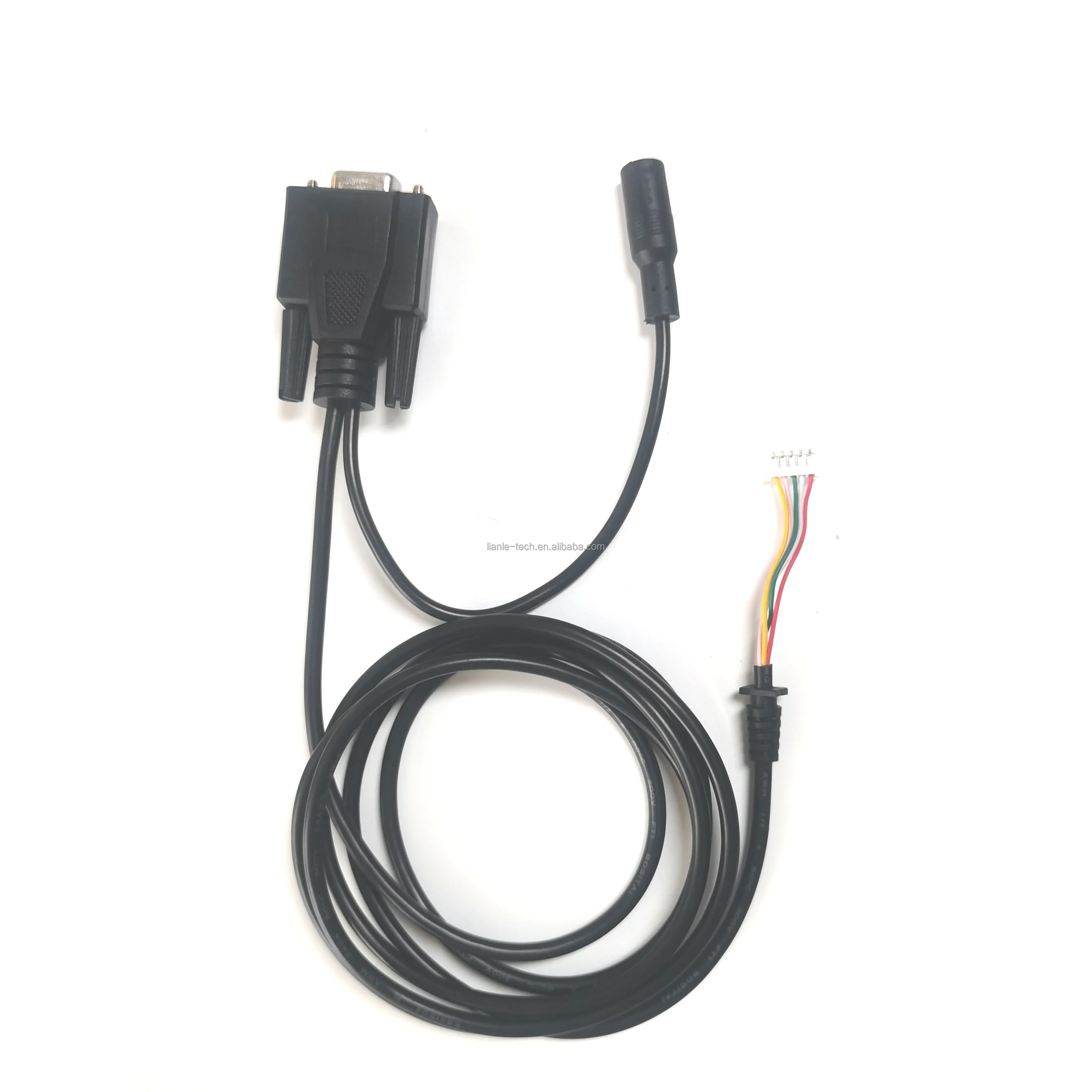 Rs232 Db9 Female Dc5521 Game Plugin Cable 1.2m Pvc Male-female Mini Din ...