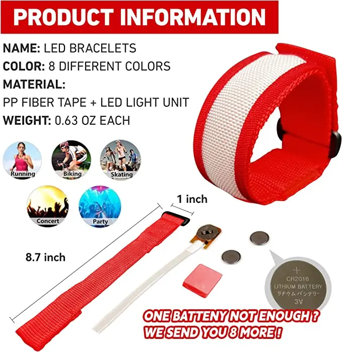 Personalized Trendy Led Bracelets For A Unique And Interactive ...